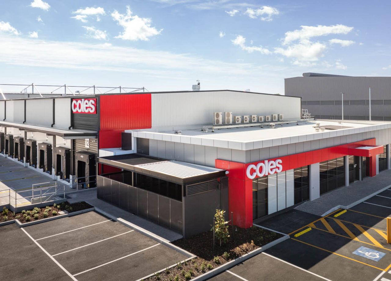 Coles + Couriers Please - Living Building Solutions