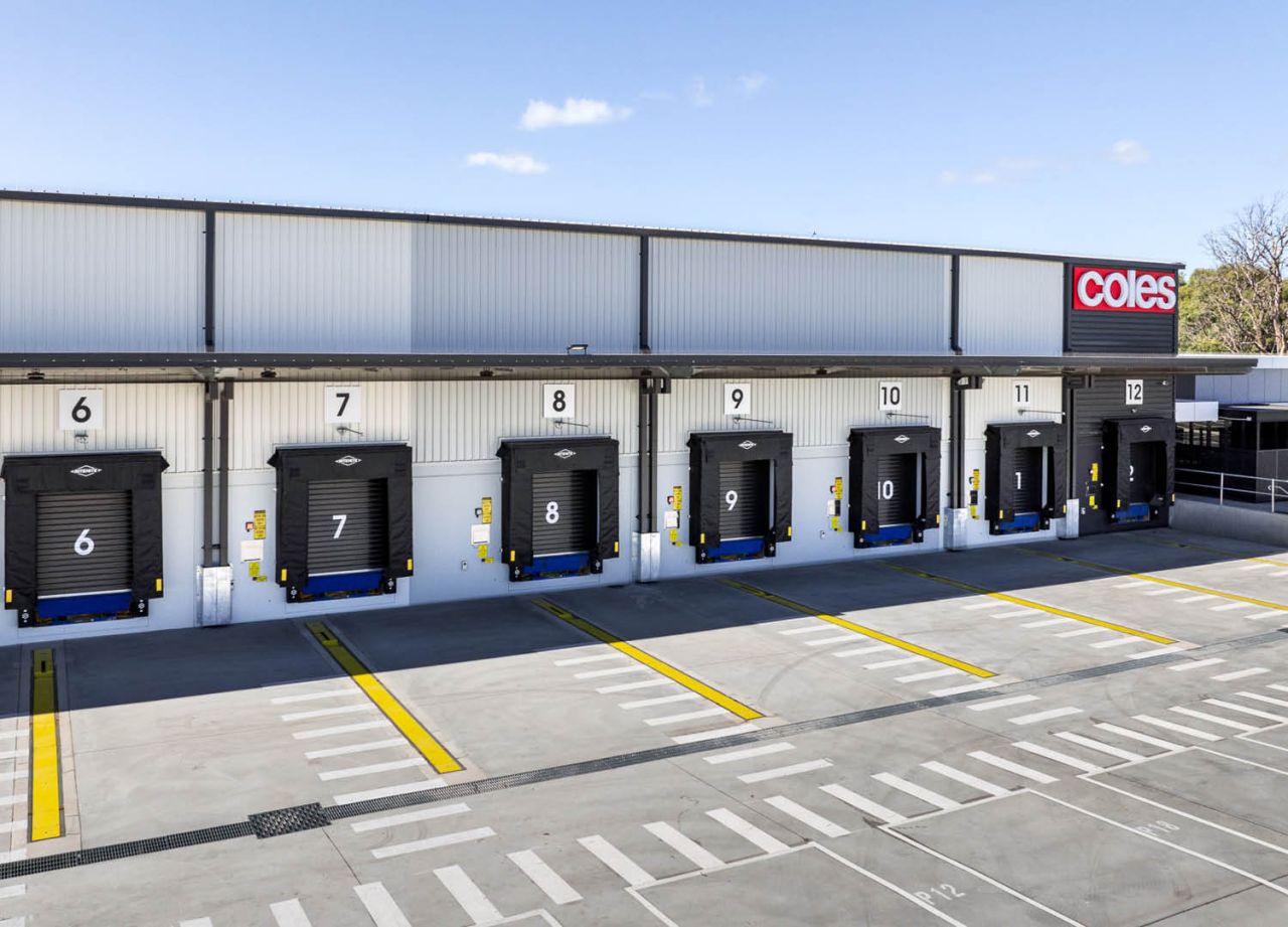 Coles + Couriers Please - Living Building Solutions
